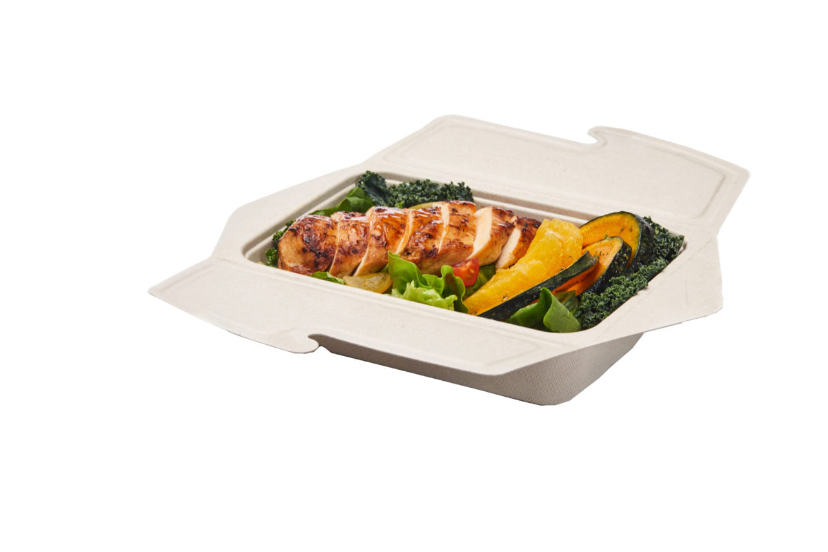 32oz Pulp Folding Bowl 150/ctn | Paper Lane Packaging